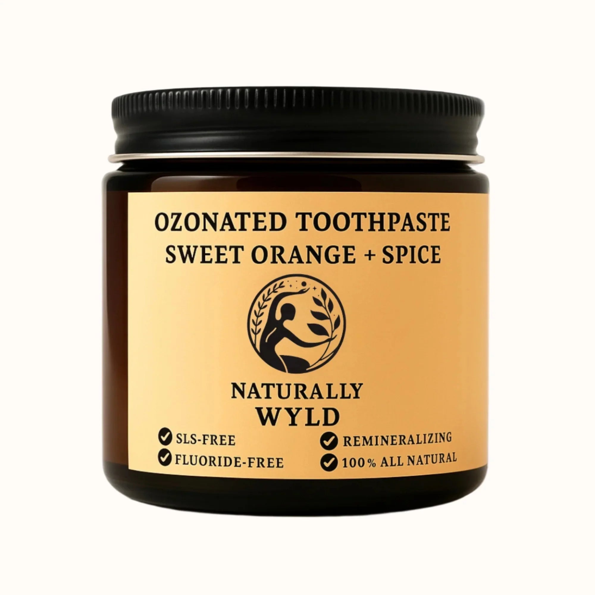 Sweet Orange + Spice Ozonated Natural Toothpaste (2oz) – Naturally Wyld